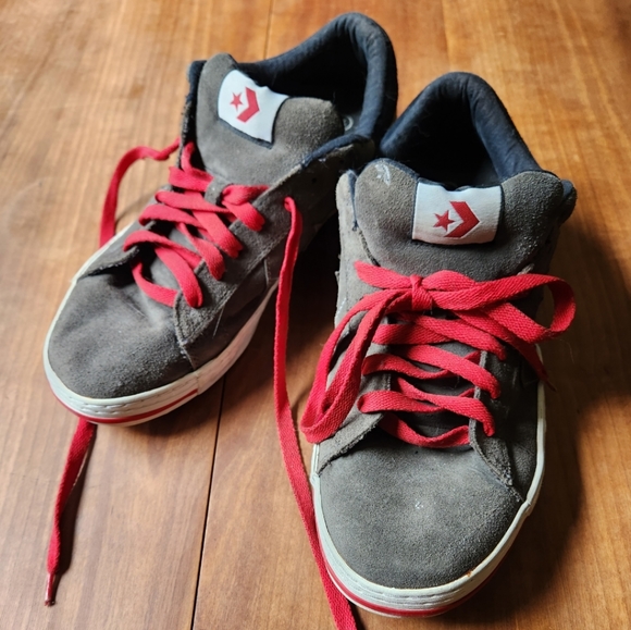 Converse | Shoes | Vintage Red Bottom Converse Mens 3 | Poshmark
